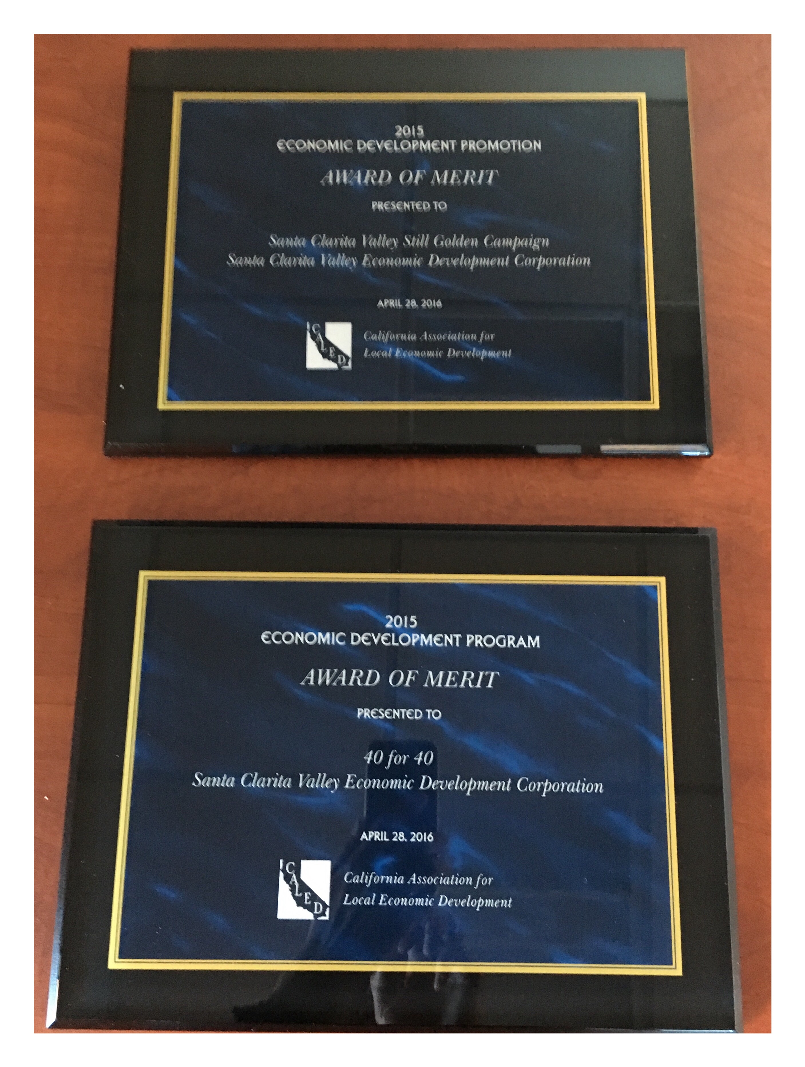 SCVEDC Wins Two Statewide Economic Development Awards